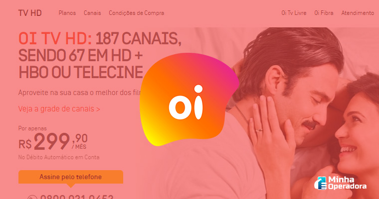 Oi divulga novas informações sobre venda da TV por assinatura