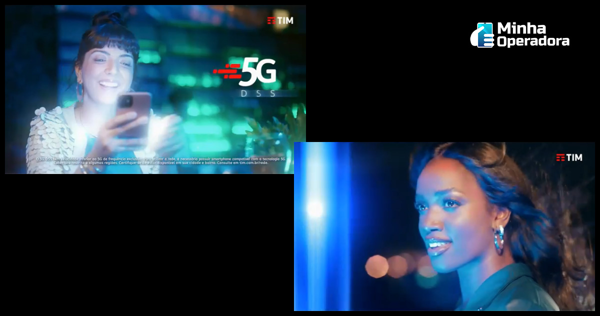 Comercial da TIM confirma ‘5G DSS’ para telefonia móvel