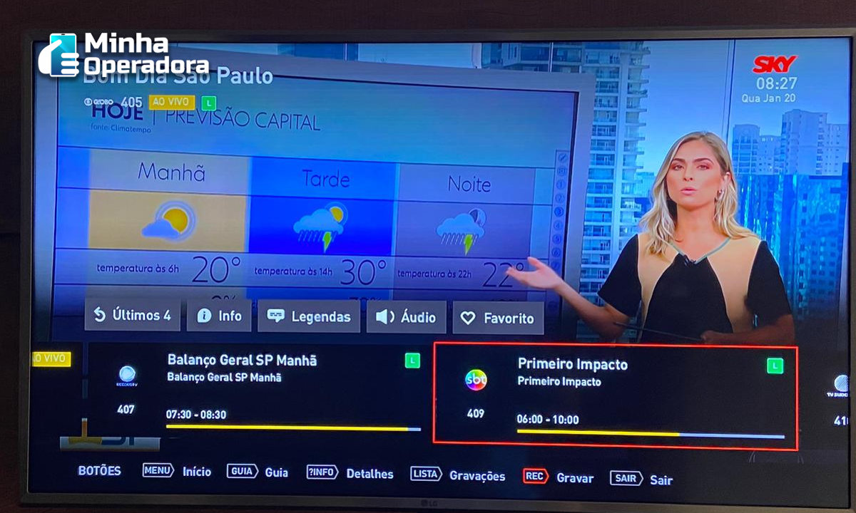 Exclusivo: SKY deve lançar em breve uma nova interface gráfica