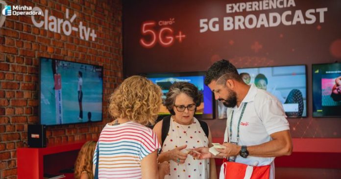 Claro promove ação inédita com 5G no Rio Open