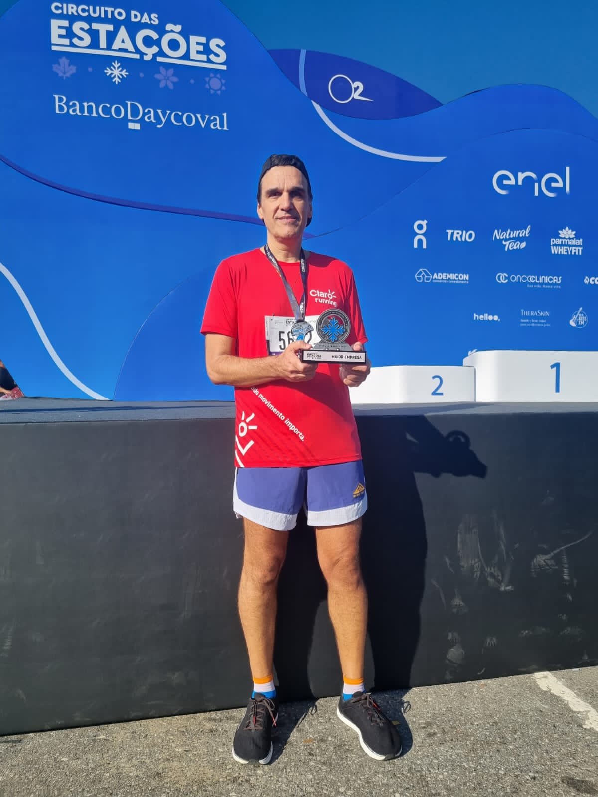 Claro é premiada por participação no Circuito das Estações