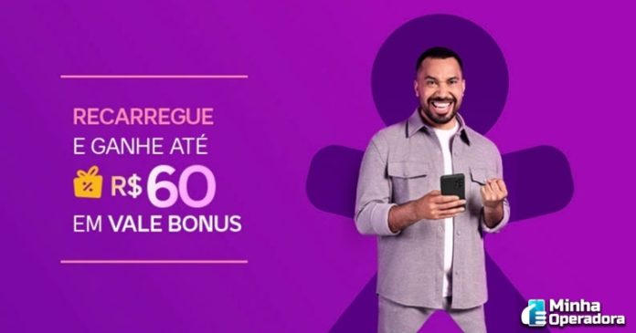 Recargas de cliente Vivo Pré dão até R$ 60 em Vale Bonus